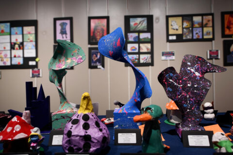 Nifty Fifty! Districtwide Student Art Show underway at the Kenosha ...