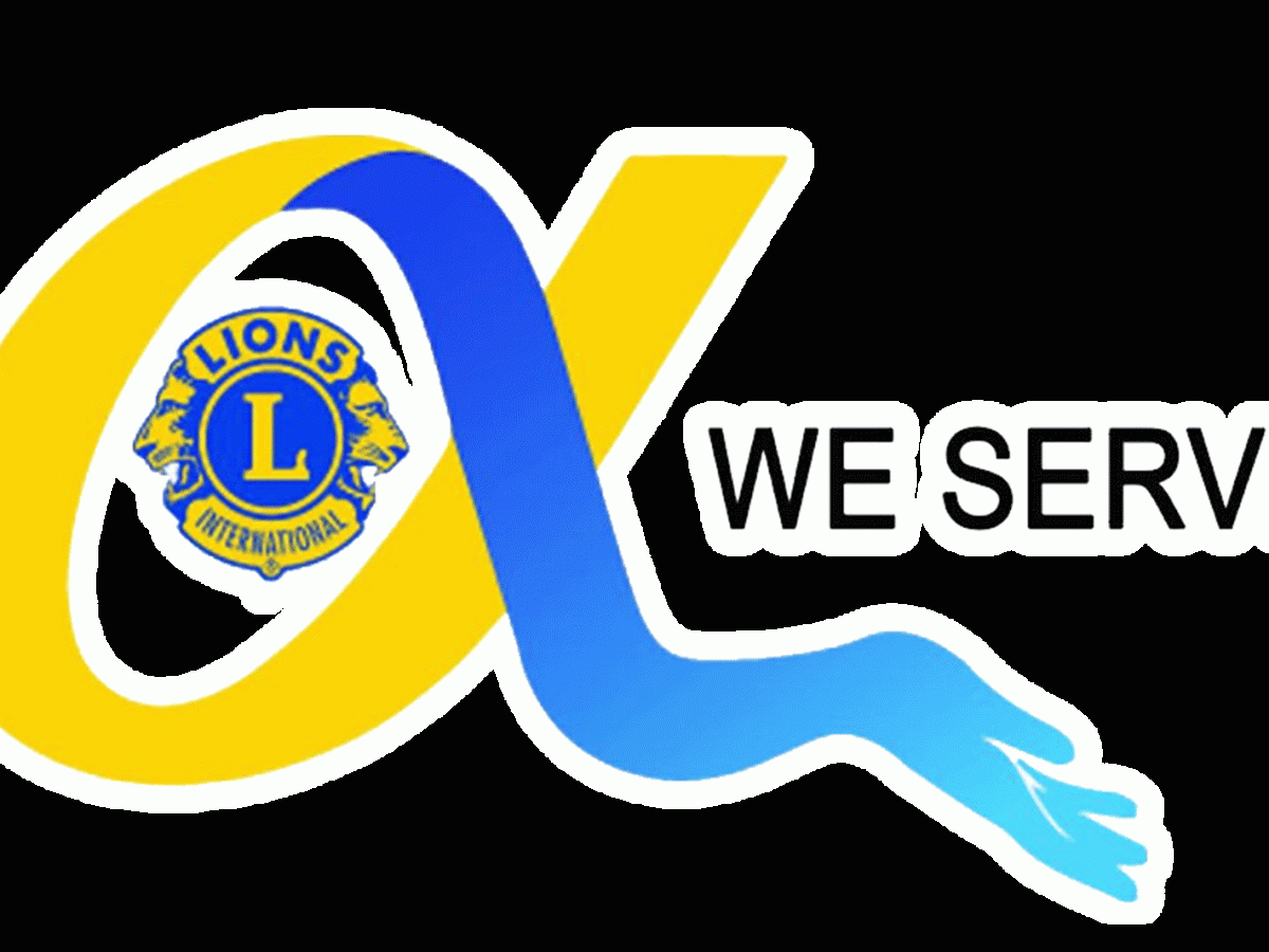 Lions Logo We Serve
