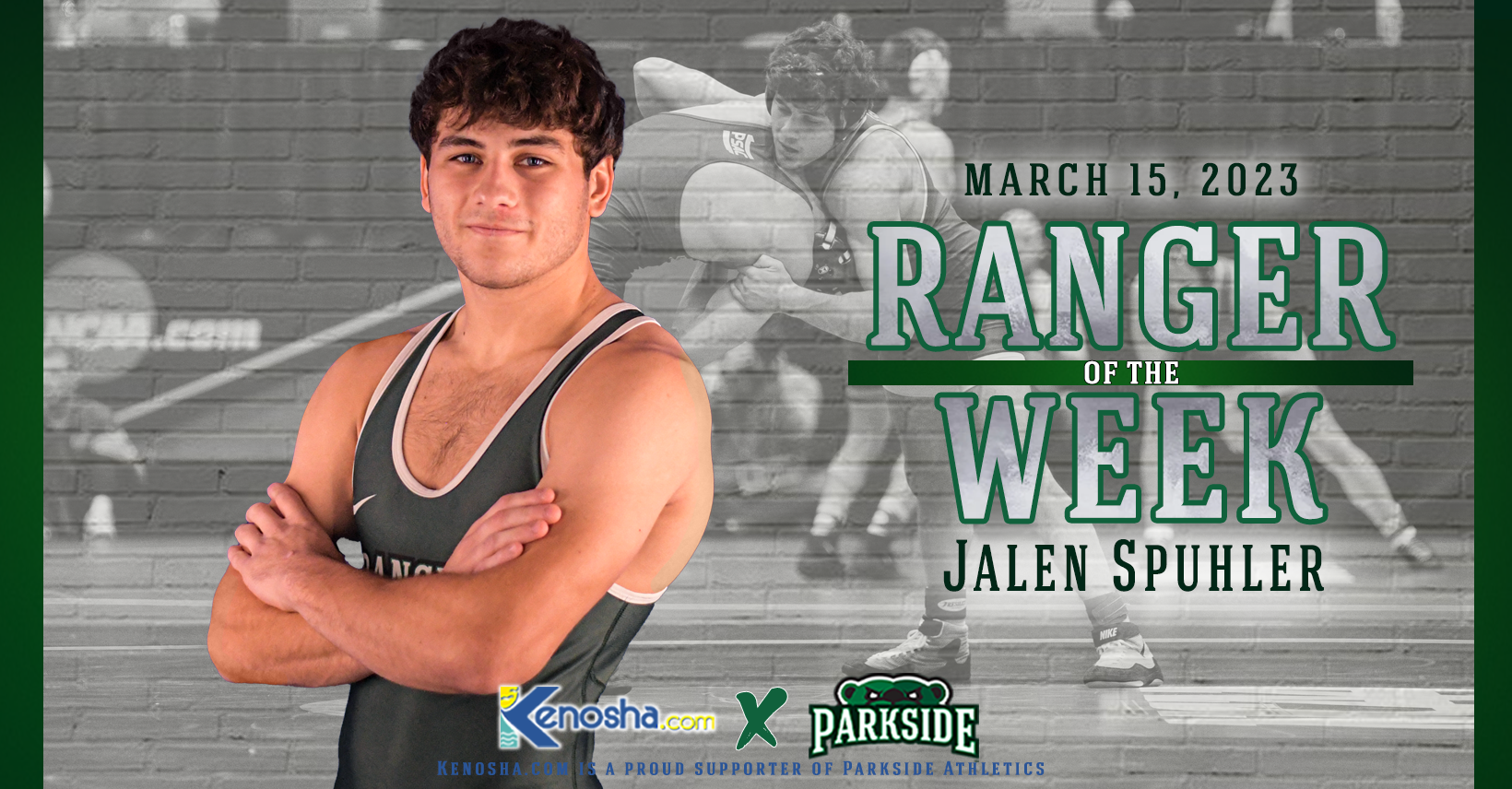 Ranger of the Week: Jalen Spuhler | Kenosha.com